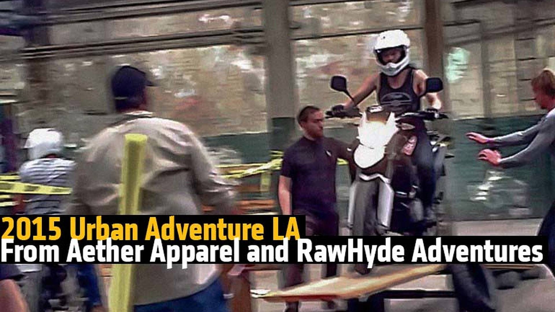 Ride Like a Cop - The 2015 Urban Adventure LA From Aether Apparel and ...