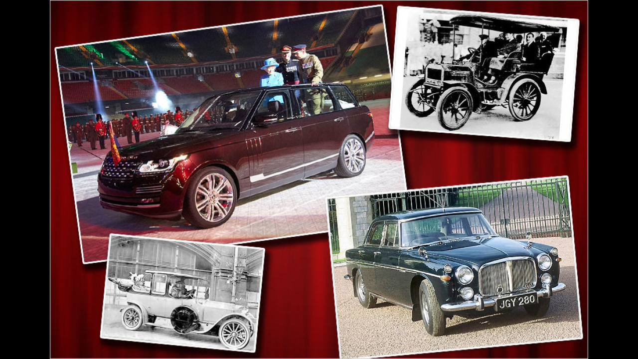 Der Fuhrpark von Queen Elizabeth II., ihrem Gefolge und ihren Ahnen
