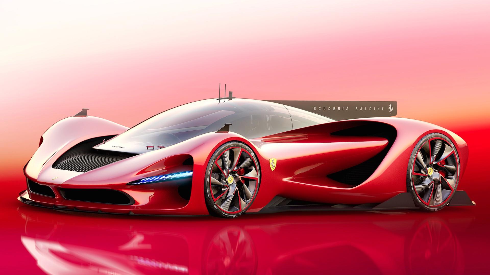 Ferrari P3 render: así sería el rival del Aston Martin Valkyrie