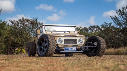 Toyota FJ40 Land Cruiser Hot Rod: una preparación increíble