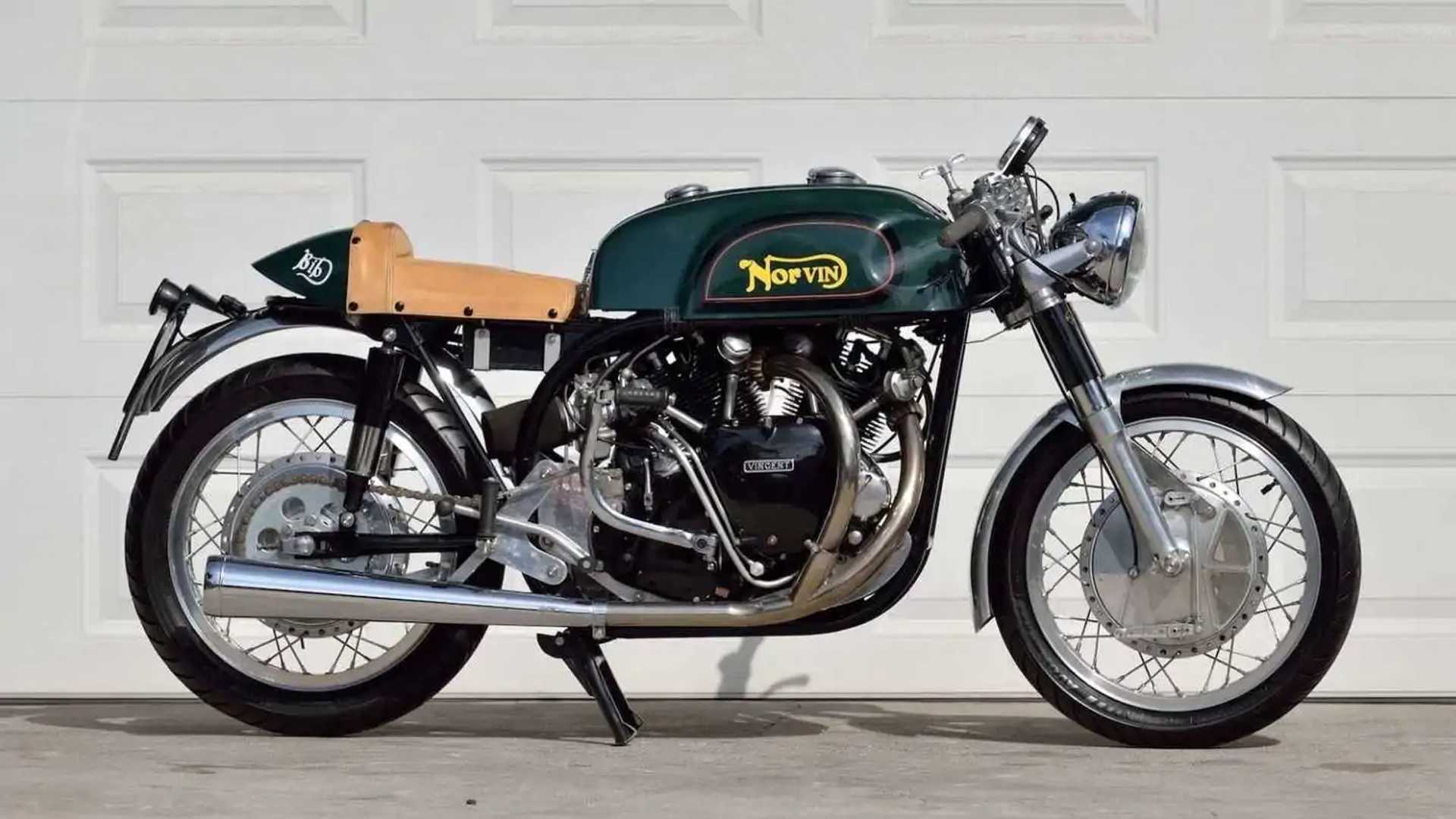 Combining A Norton And A Vincent Makes The Perfect Cafe Racer