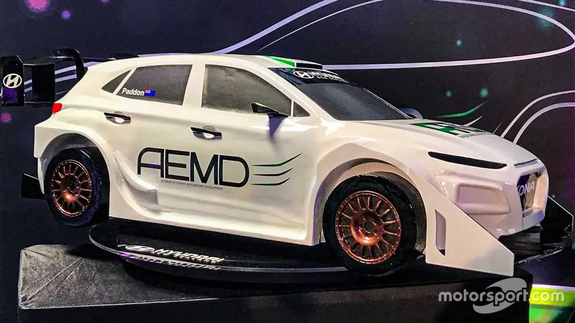 Hyundai Kona Revealed As World's First Electric Rally Car Project