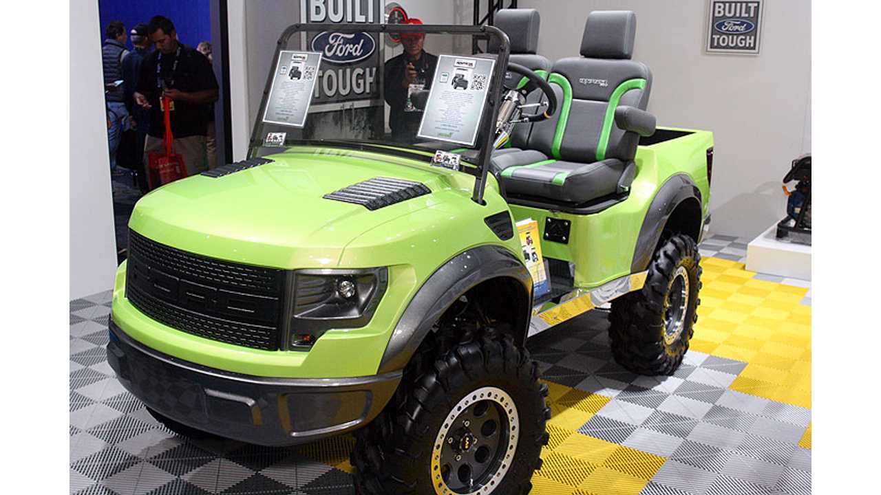 Electric "Ford" SVT Raptor Golf Cart