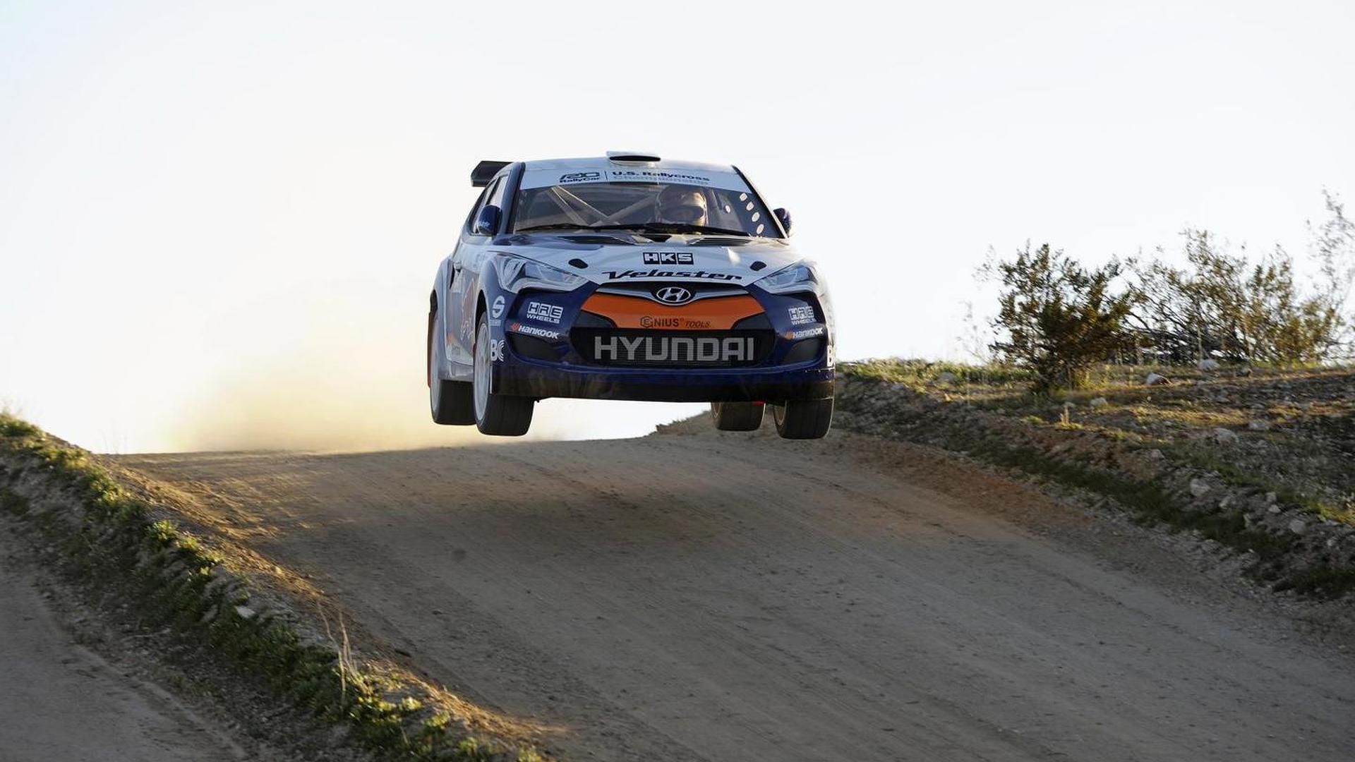 RMR Hyundai Veloster rally car unveiled
