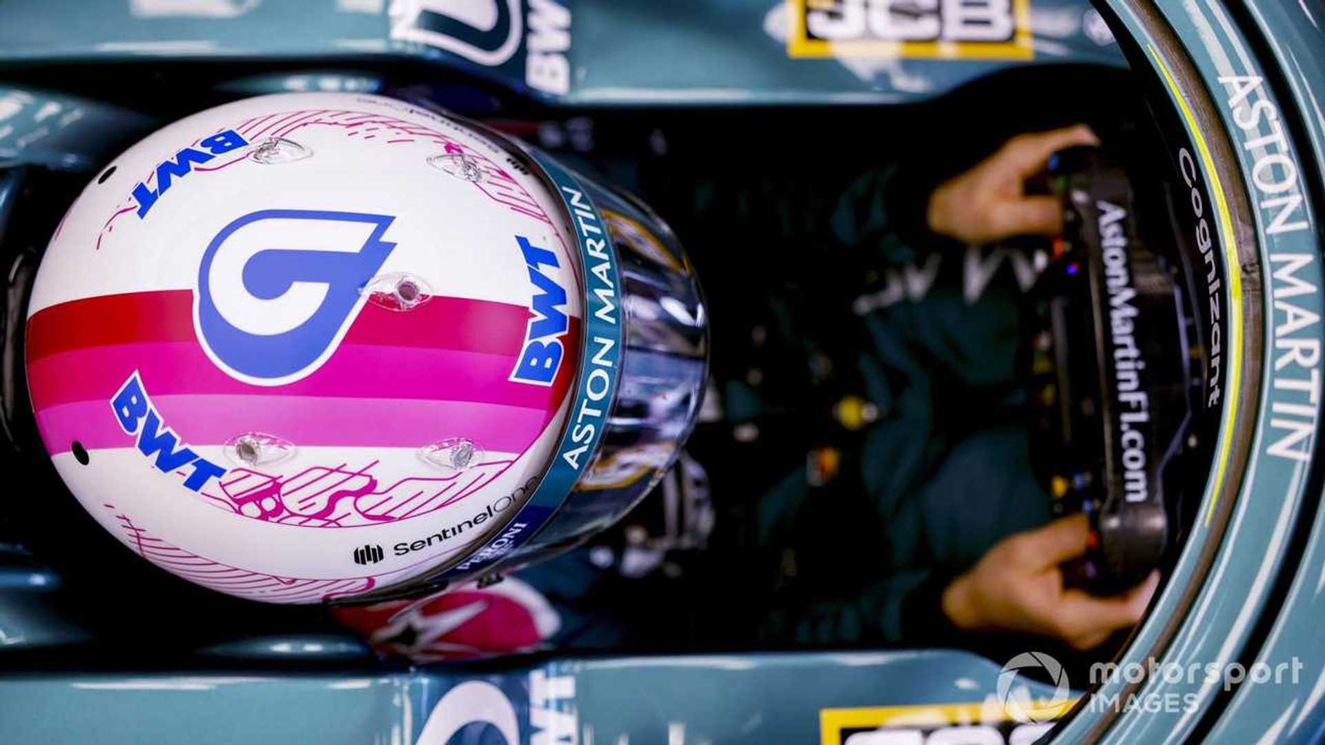 Vettel: Pride not important in pink F1 helmet switch