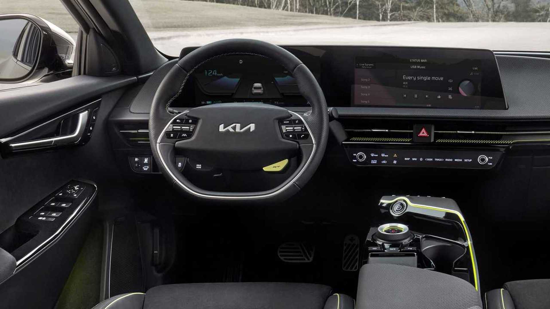 Kia EV6 in I Mekan n Detayl G steren Bir Video Payla t 