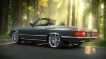 Dieser Mercedes 450 SL von 1979 hat einen C-55-Motor mit 400 PS