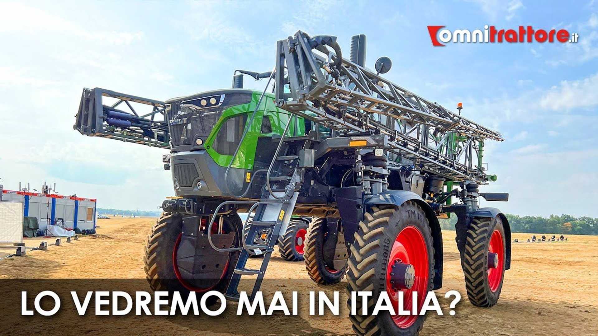Irroratrice semovente Fendt Rogator 937H:la vedremo in Italia?