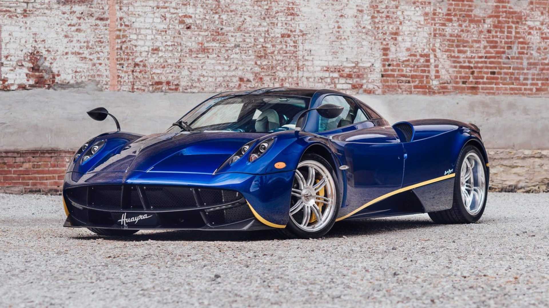 Highly Optioned Pagani Huayra Heading To Mecum Monterey