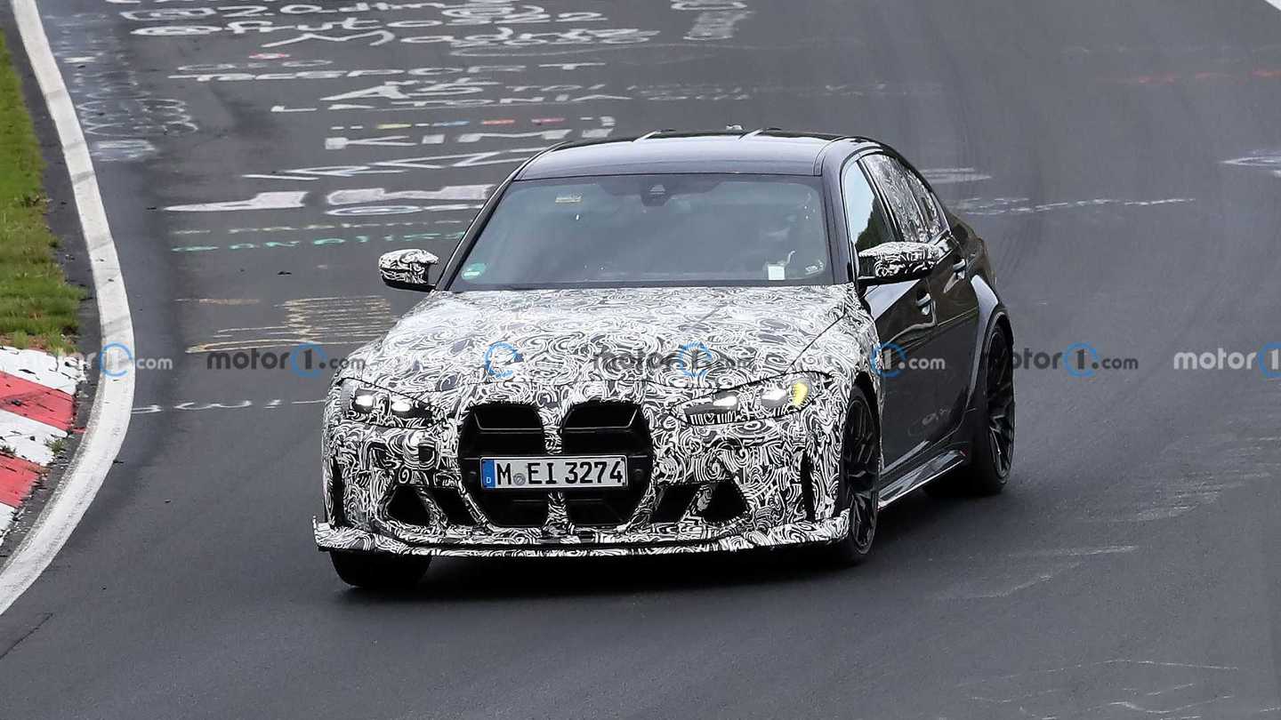 BMW M3 CS, gli ultimi test al Nurburgring