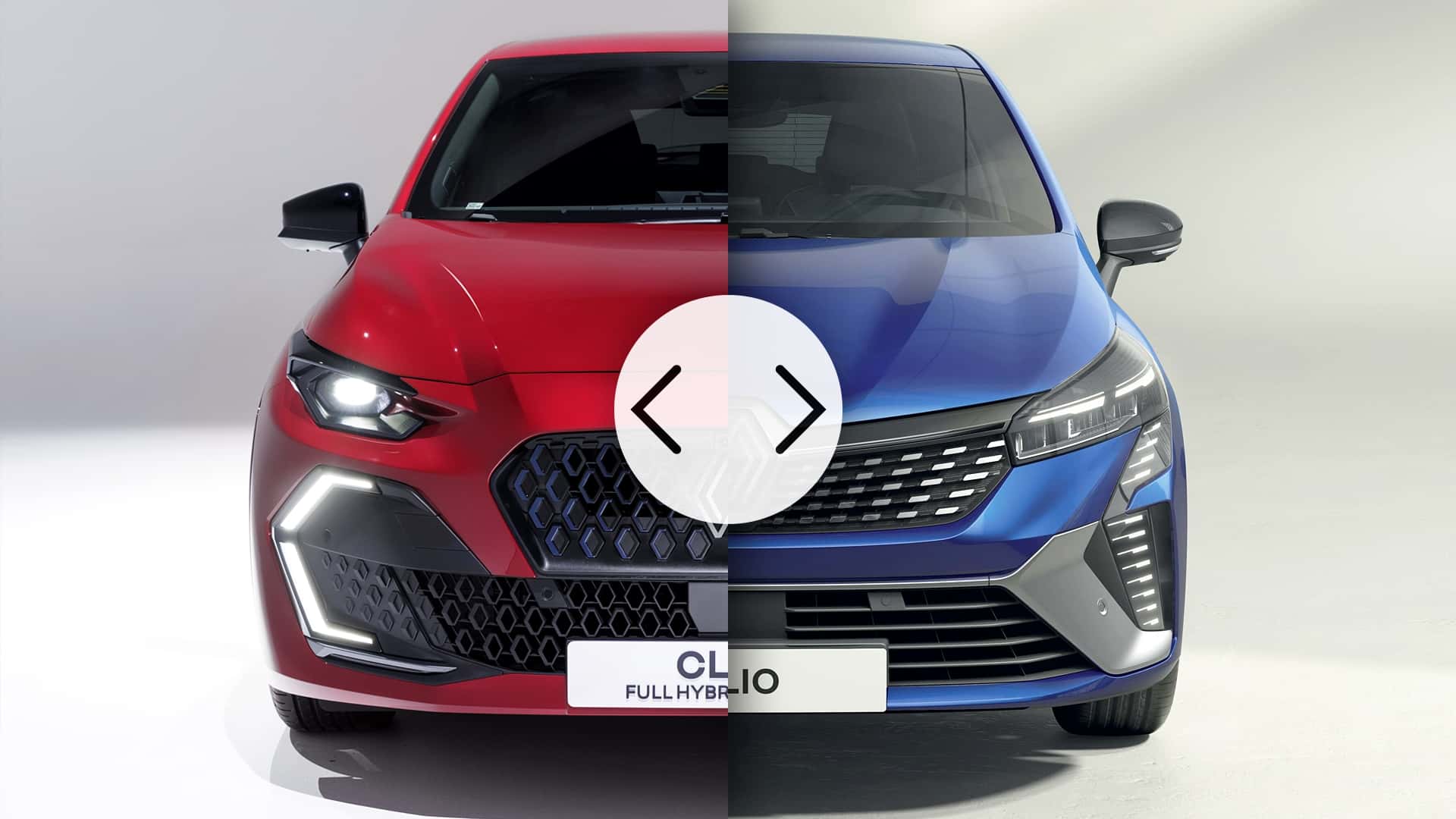 Renault Clio: nuova e vecchia generazione a confronto