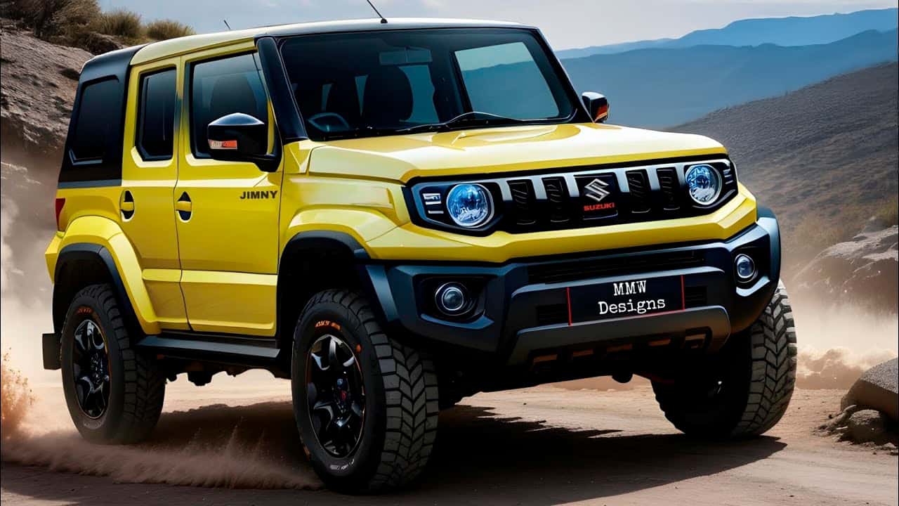 New Suzuki Jimny: we like it Jeep Wrangler style!