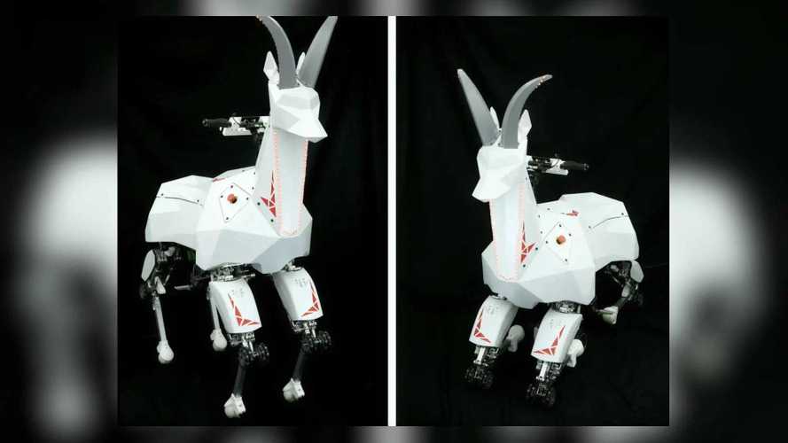 Kawasaki Introduces Robot Goat At 2022 International Robot Exhibition