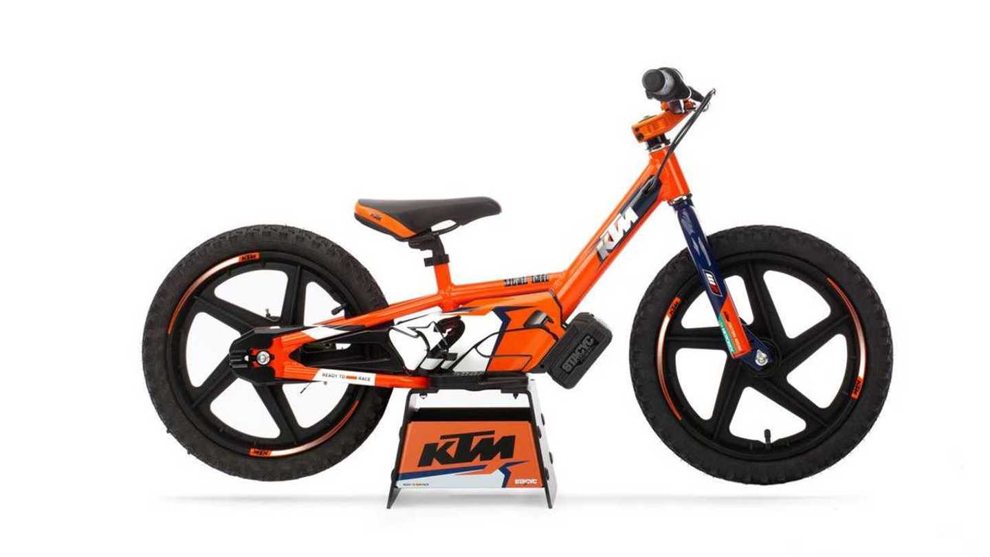 KTM 12eDrive und 16eDrive: Laufräder für Kinder mit E-Antrieb