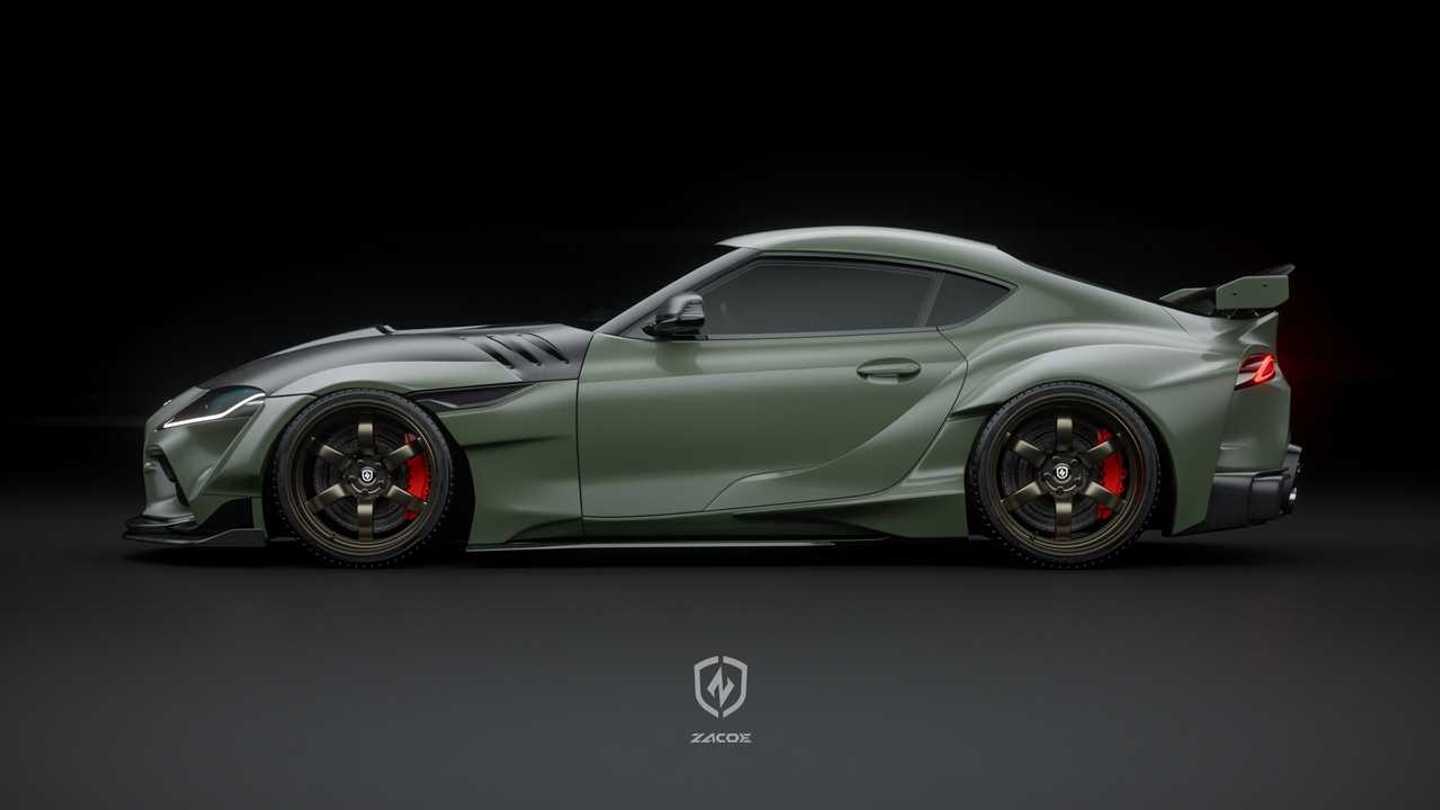 Come trasformare una Toyota Supra in uno "squalo"