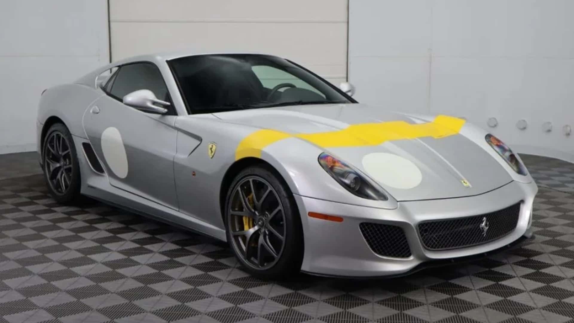 598 Mile Argento Nurburgring 2011 Ferrari 599 GTO For Sale 598 Mile Argento Nurburgring 2011 Ferrari 599 GTO For Sale
