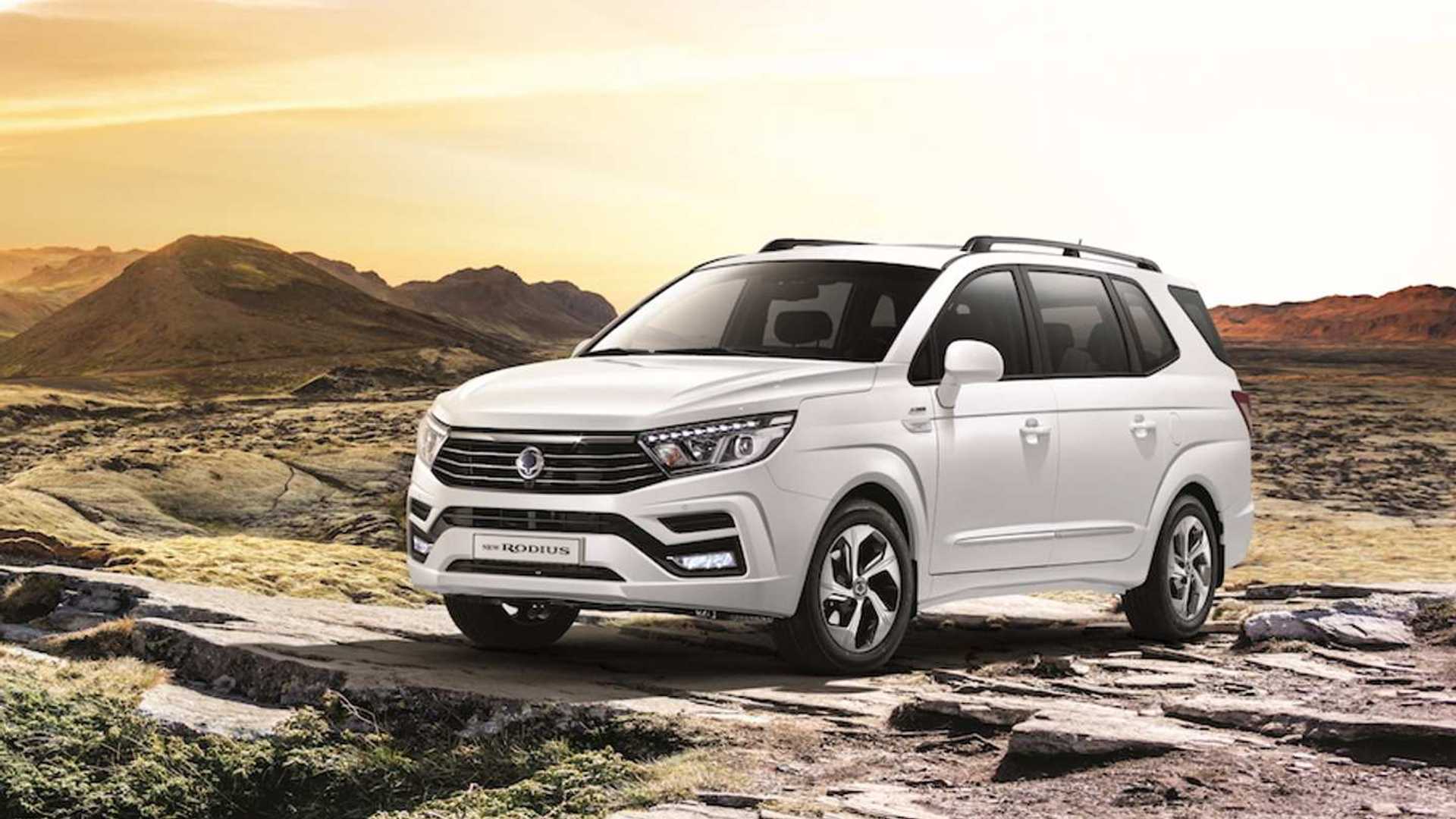 El SsangYong Rodius 2019 estrena frontal
