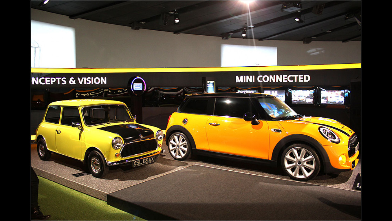 Ausstellung im BMW-Museum feiert die Geschichte von Mini