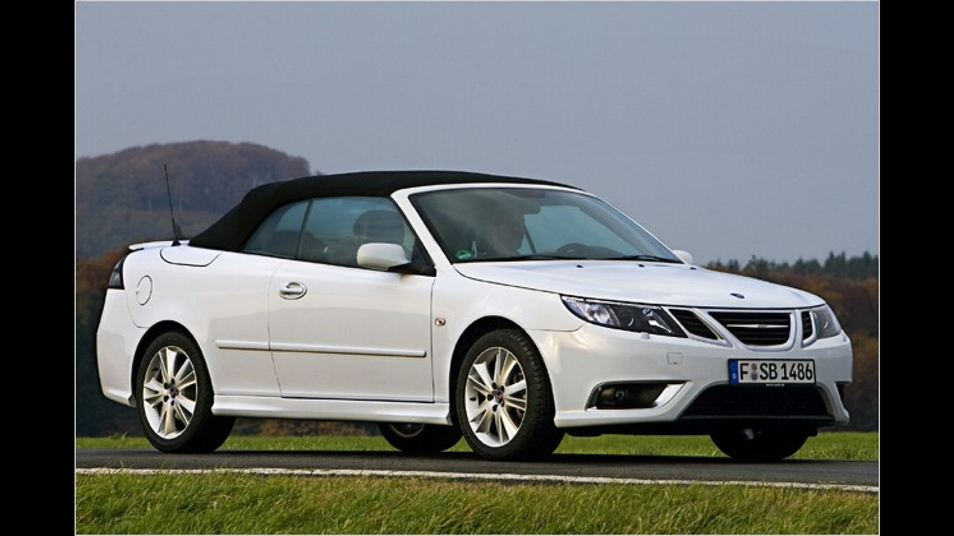 Saab 9-3 Cabrio: Mit dem Herbst kommt der Hirsch