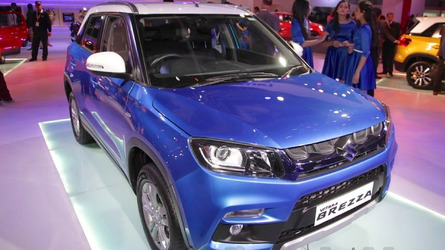 Suzuki revela "mini SUV" Vitara Brezza no Salão de Nova Delhi