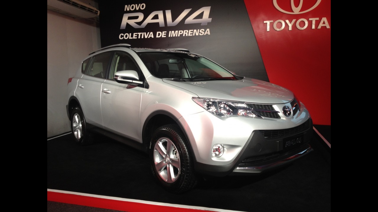 Novo Toyota RAV4 tem três versões e preço inicial de R$ 96.900