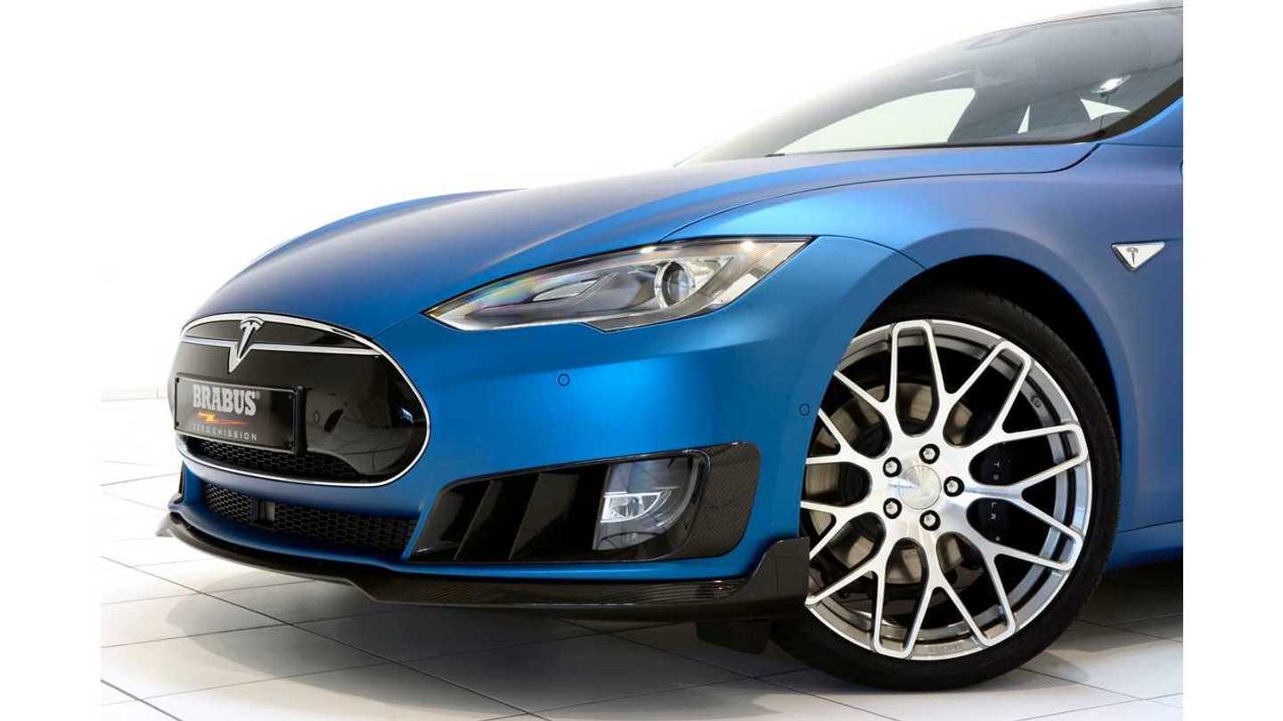 BRABUS Zero Emission Division Unveils Tesla Model S