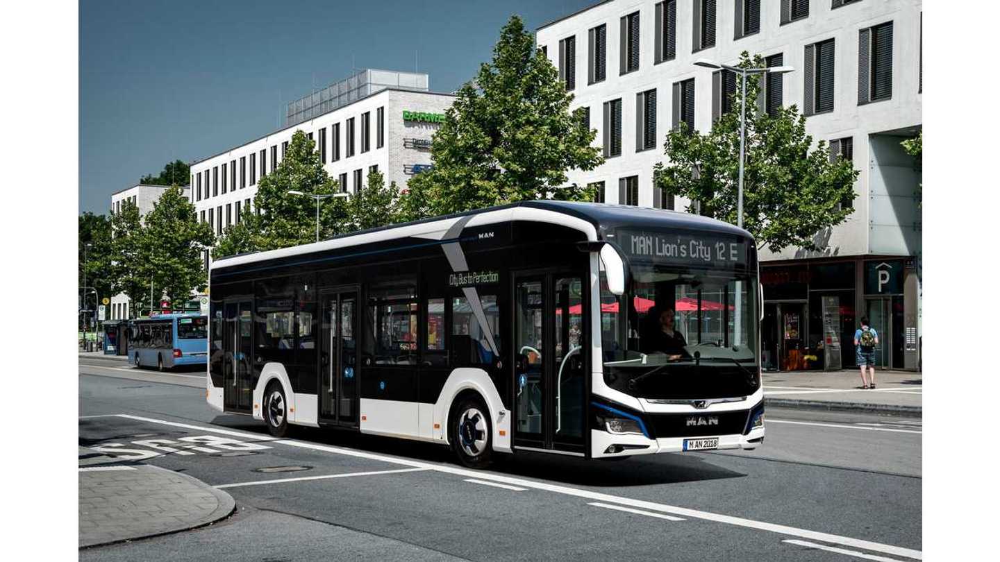 MAN Lion’s City 12E Electric Bus Debuts At The 2018 IAA