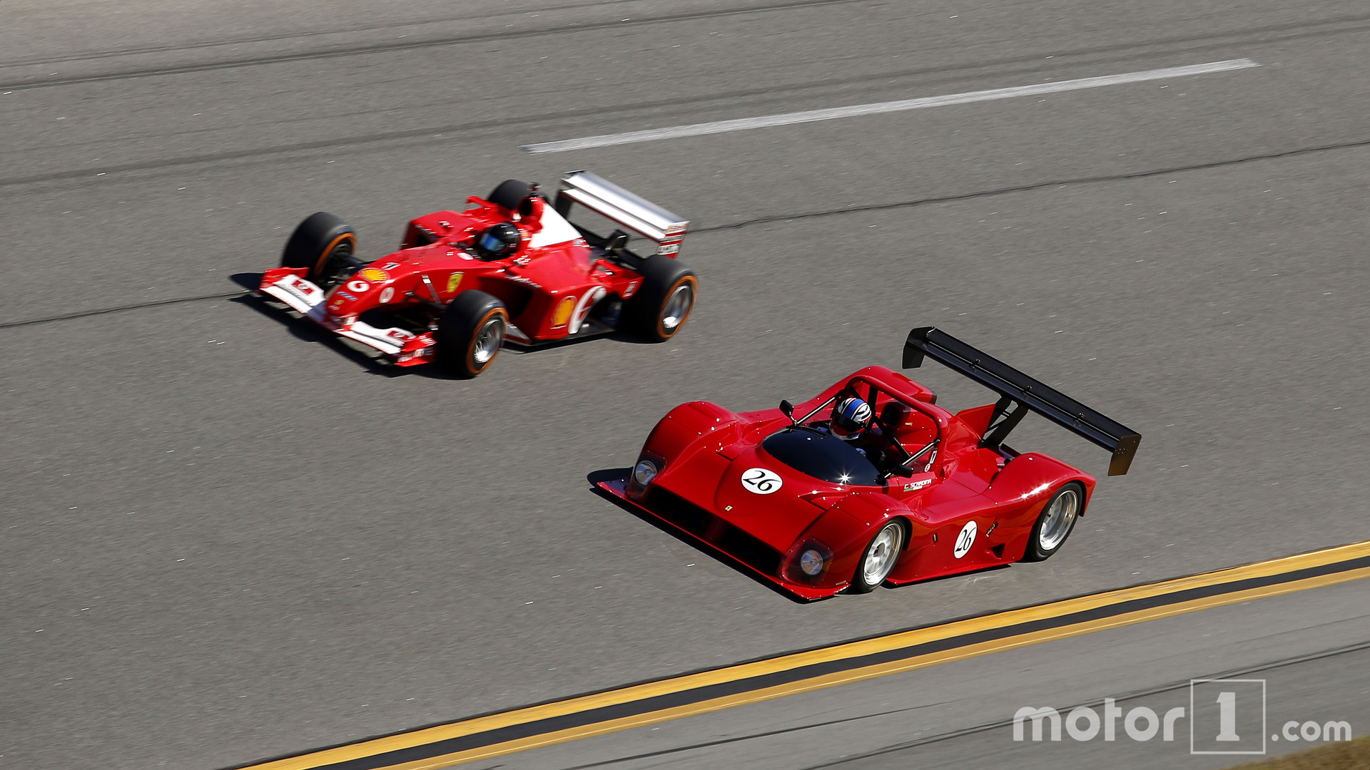 VIDÉOS - Découvrez les Formule 1 Ferrari en action à Daytona