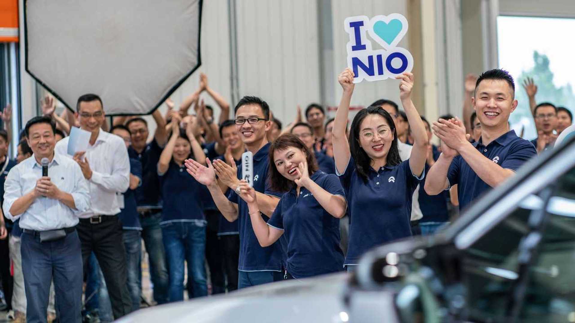 NIO's 50,000th Build Rolls Off The Assembly Line At Hefei Manufacturing ...
