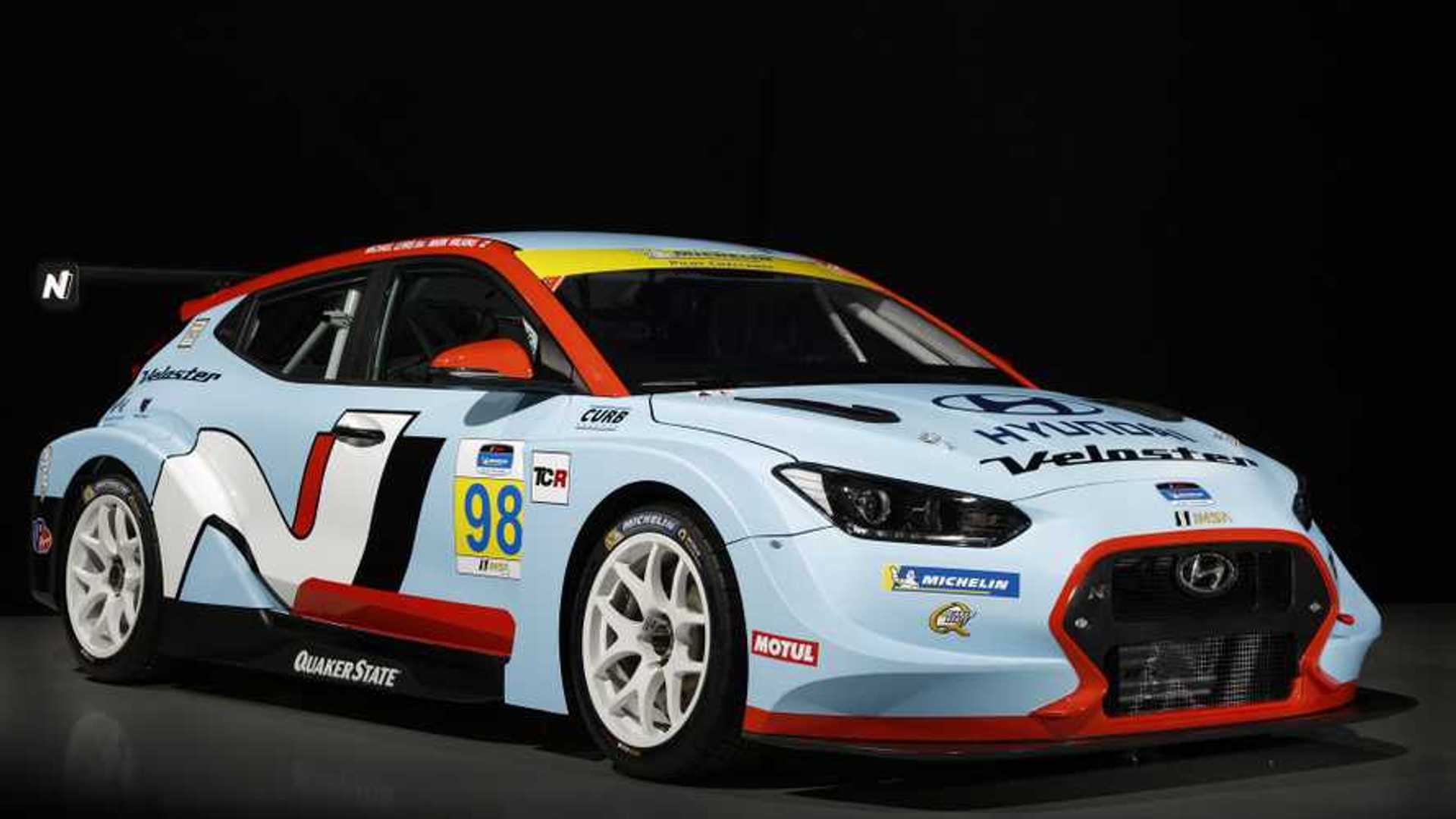 Hyundai Veloster N TCR is track-ready in Detroit with 350 bhp