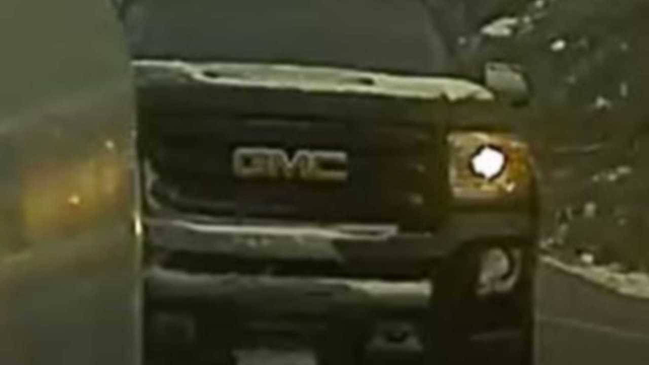 GMC Pickup Truck Makes Tesla Model 3 Roll Over In Utah