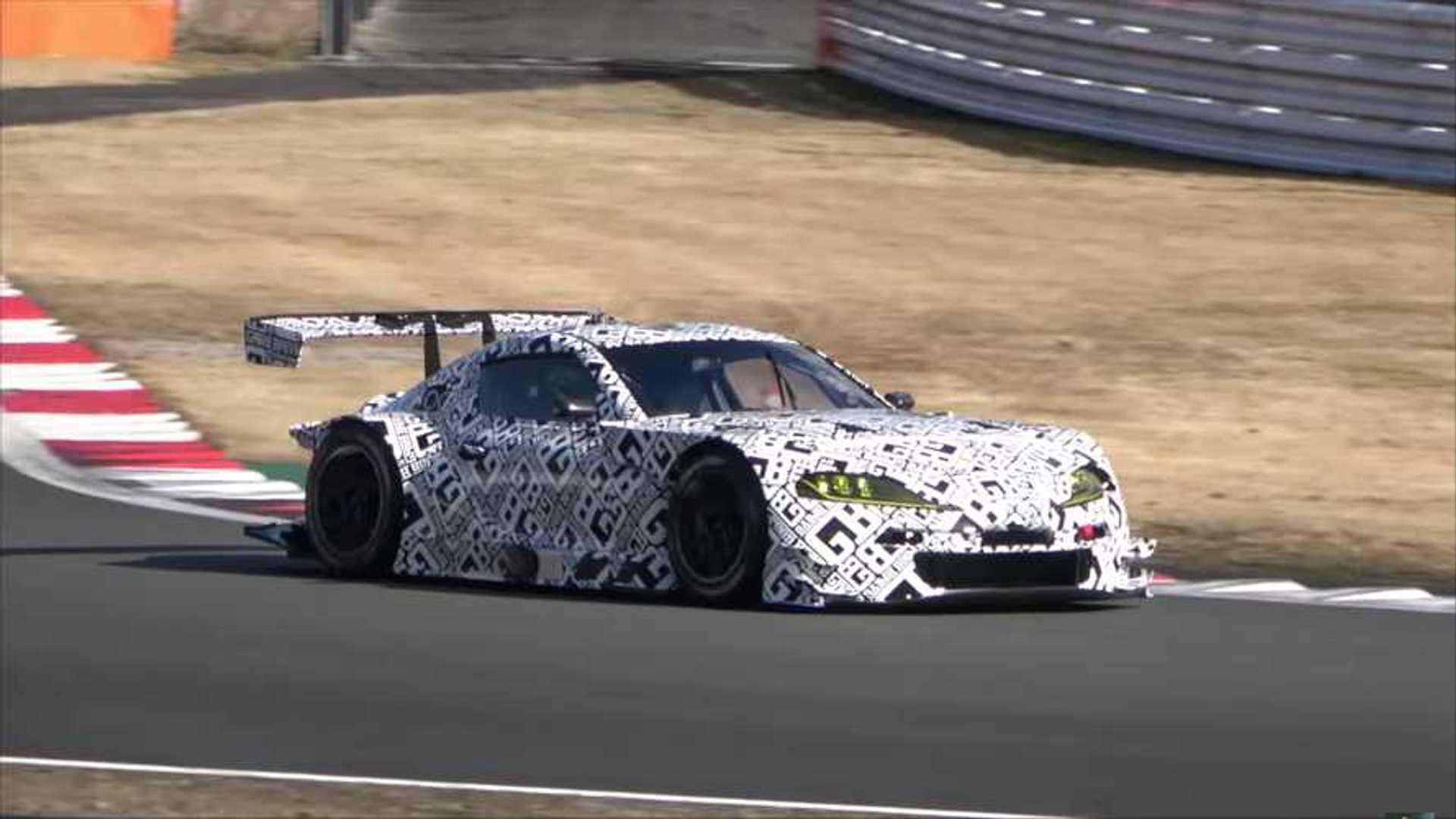 Así suena el Toyota Supra GT300 de carreras, listo para 2020
