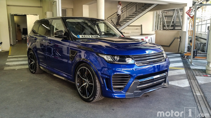 Rapide prise en main du Range Rover Sport SVR par Overfinch