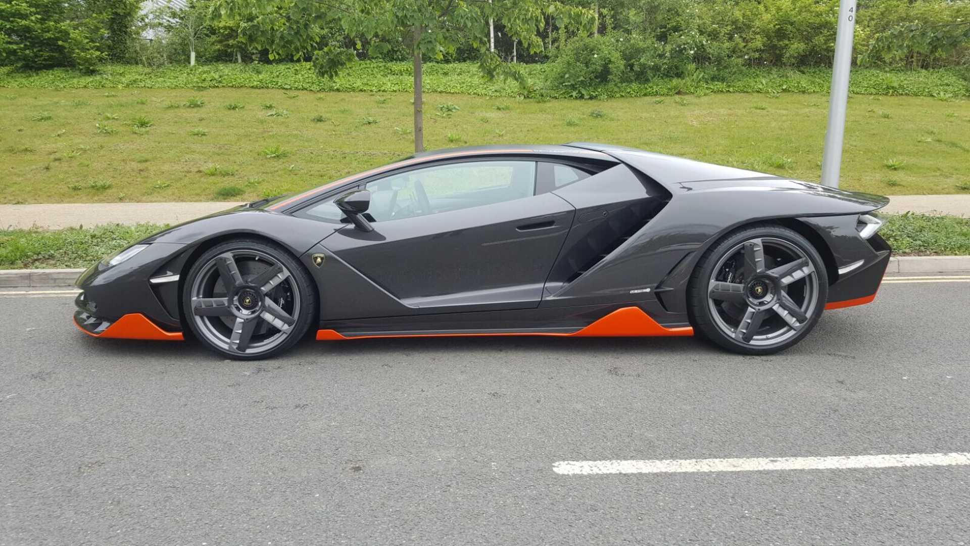 La première Lamborghini Centenario déboule à Londres
