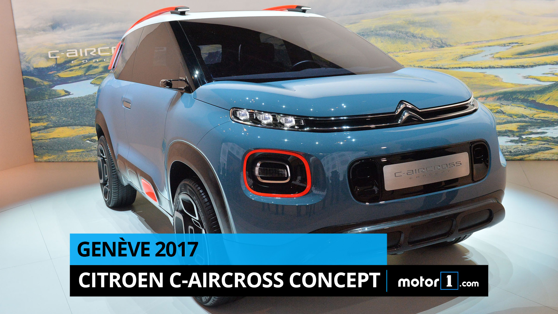 VIDÉO - Citroën C-Aircross Concept en direct de Genève