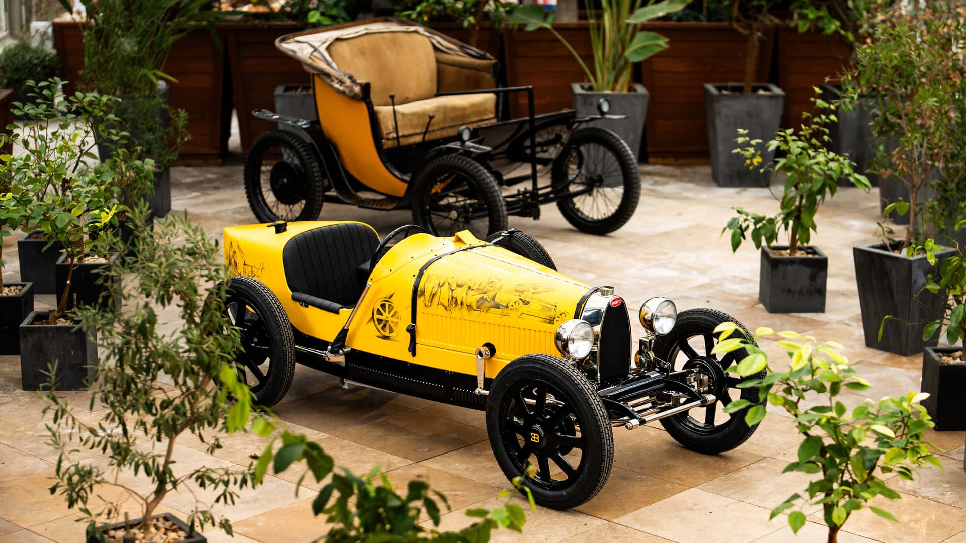Bugatti, şanlı tarihini bir Baby II'nin gövdesine işledi!
