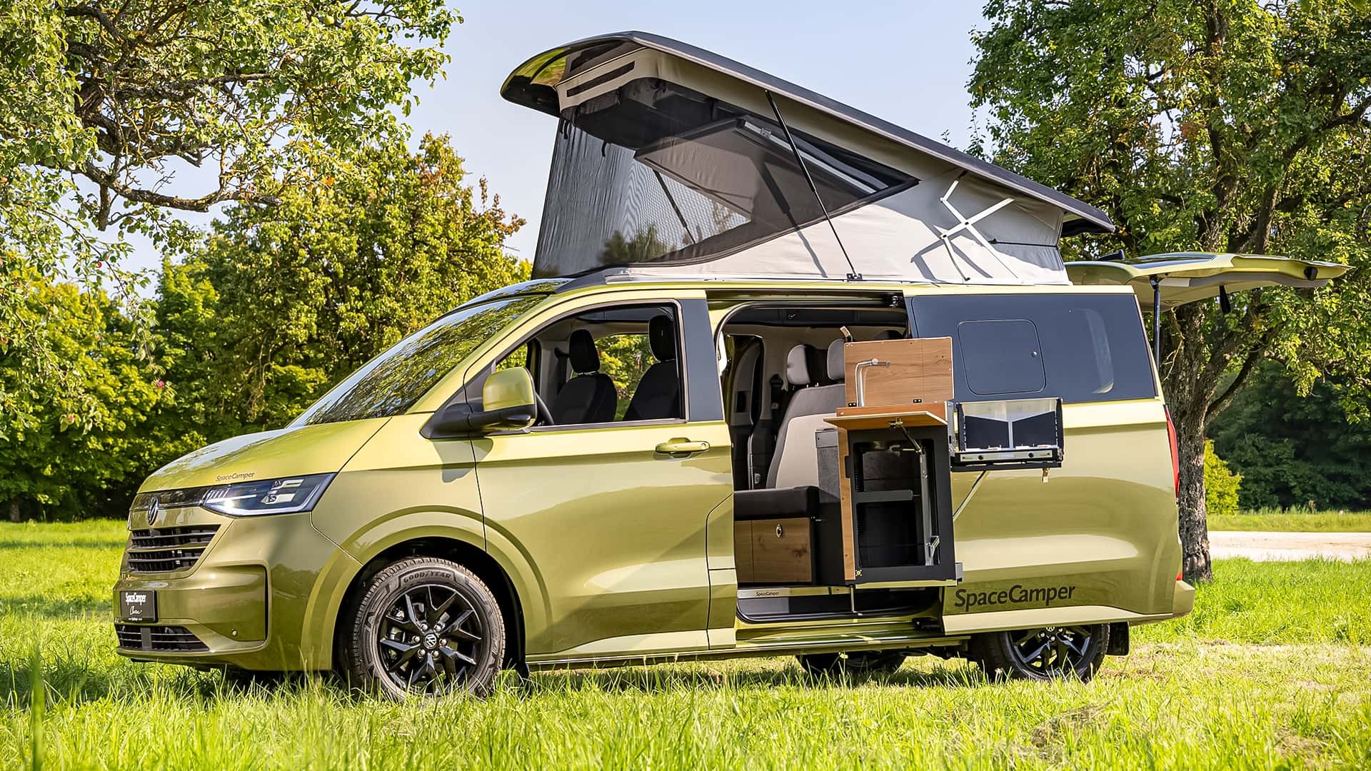 SpaceCamper Classic+: la Volkswagen Caravelle hecha casa