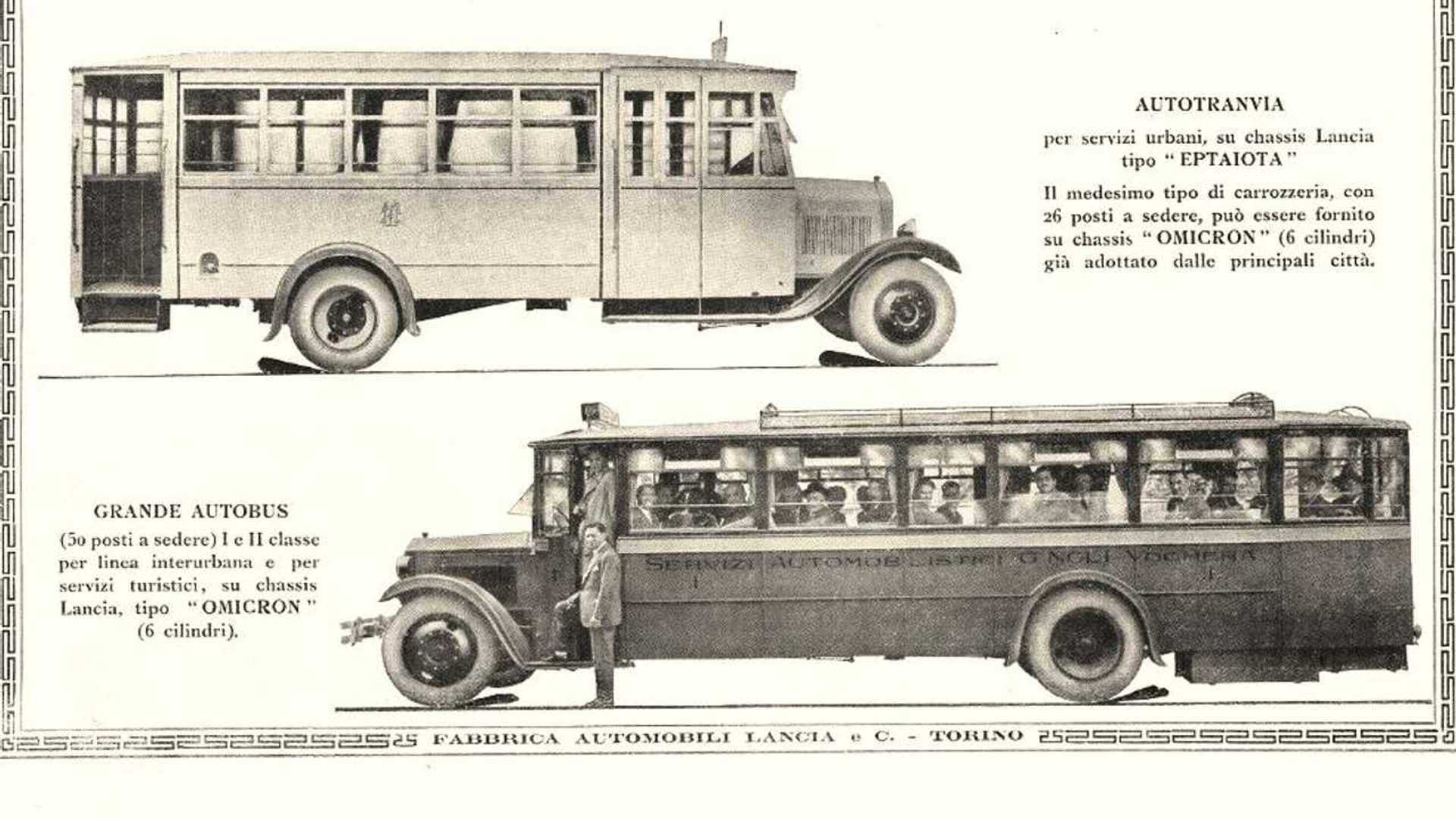 Lancia Omicron (1927-1957): Bus statt Virusvariante