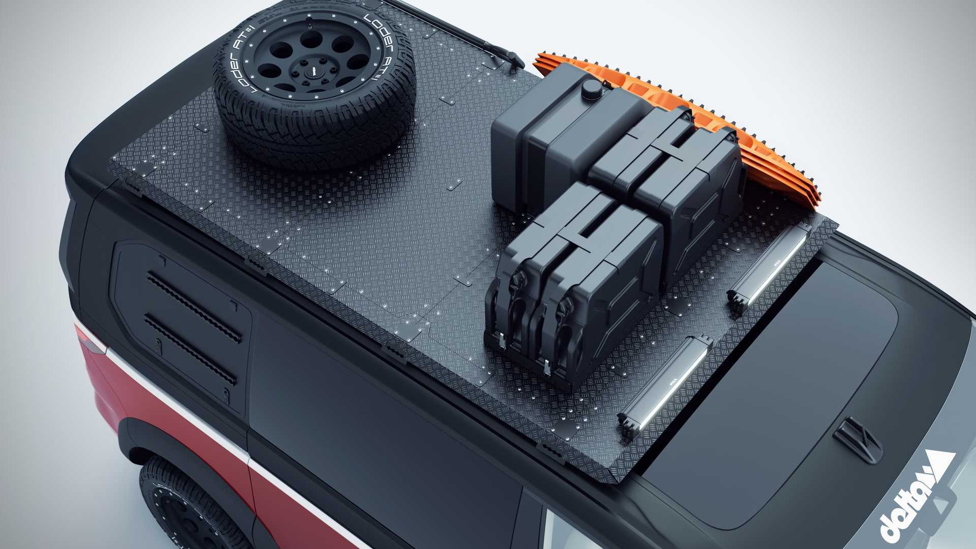 Le Volkswagen Multivan T7 se la joue baroudeur grâce à delta4x4