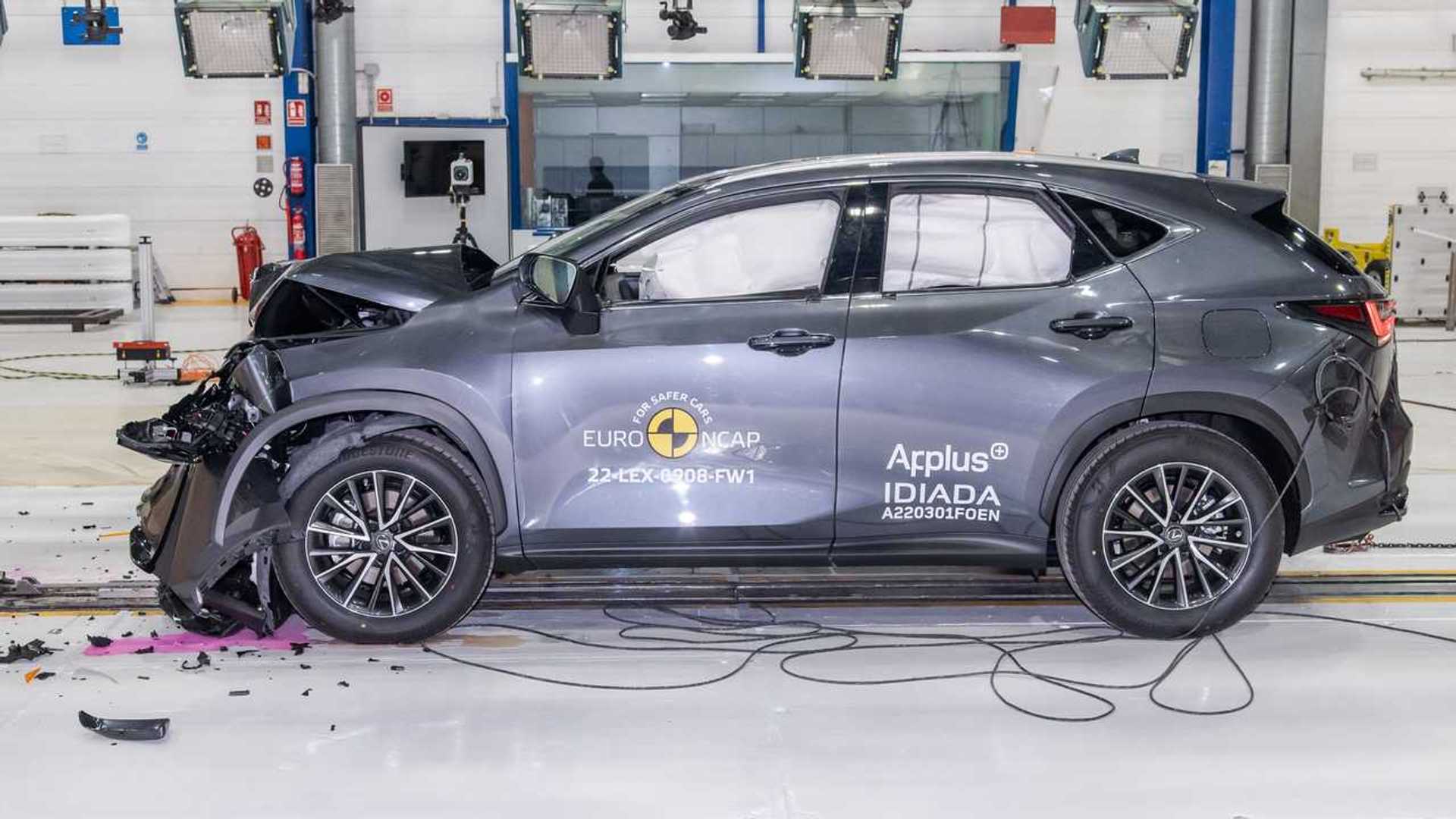 EuroNCAP-Crashtest: 5 Sterne für VW, Ford, Renault und Lexus