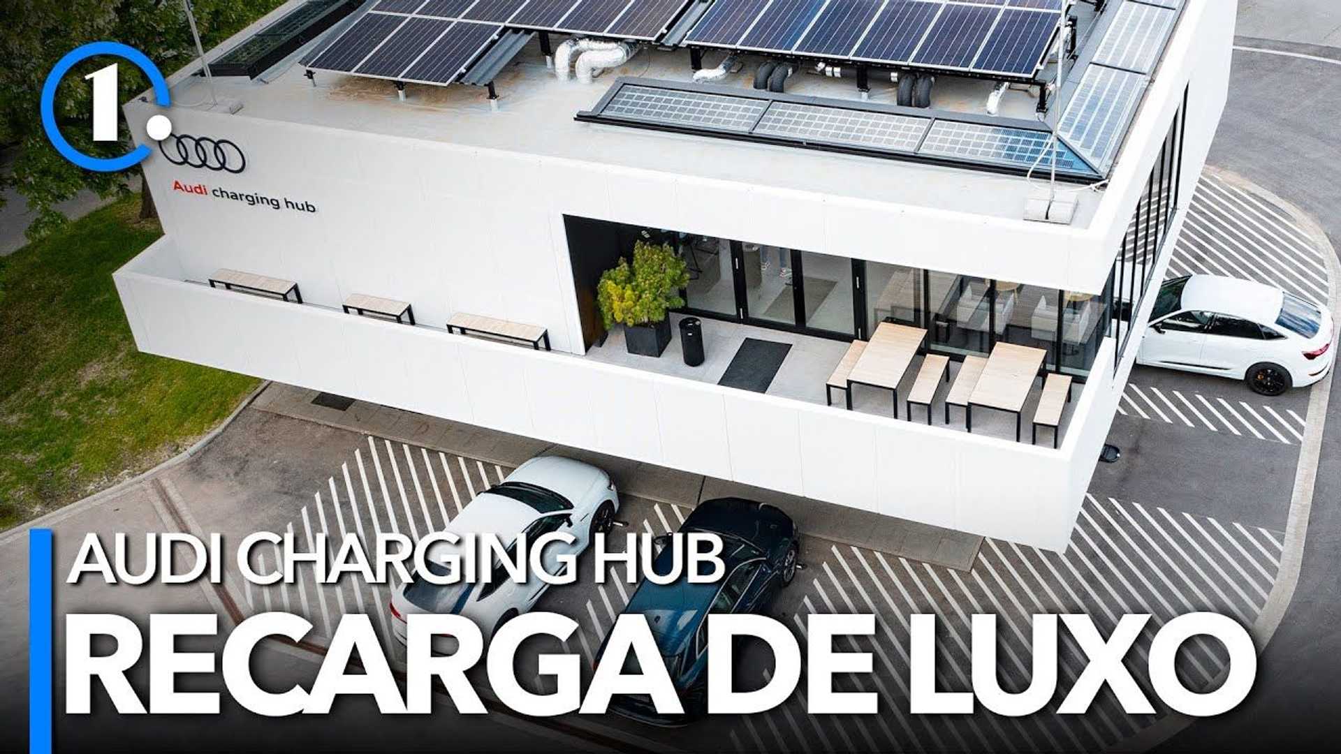 Audi Charging Hub: conhecemos a estação conceito de recarga de luxo