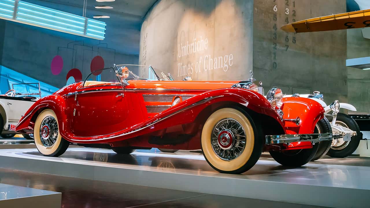 Mercedes-Benz 500 K Special Roadster (W 29) : la fierté du musée de ...