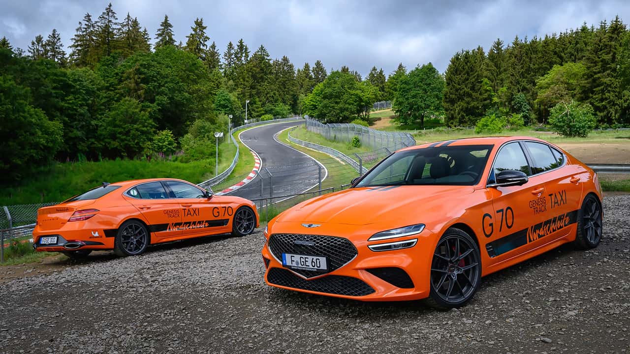Genesis G70: Mit dem Ring-Taxi über die Nordschleife