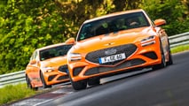 Genesis G70 becomes Ring-Taxi at the Nordschleife
