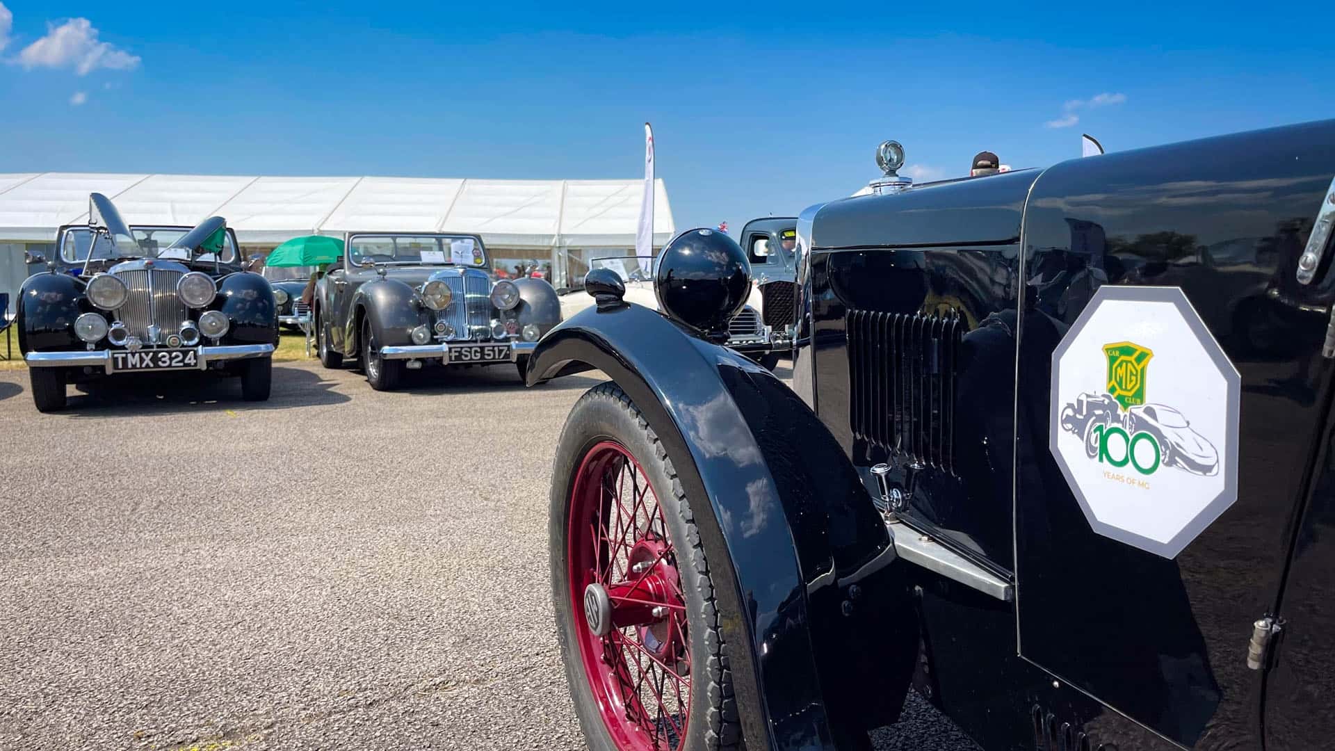 Tanti auguri MG, 100 anni di storia a Silverstone