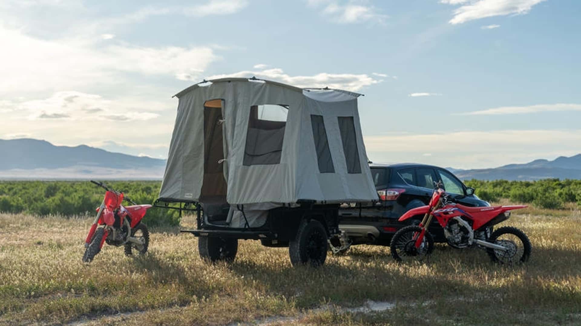 Check Out These Awesome-Looking Tow-Behind Backcountry Tent and Trailer ...