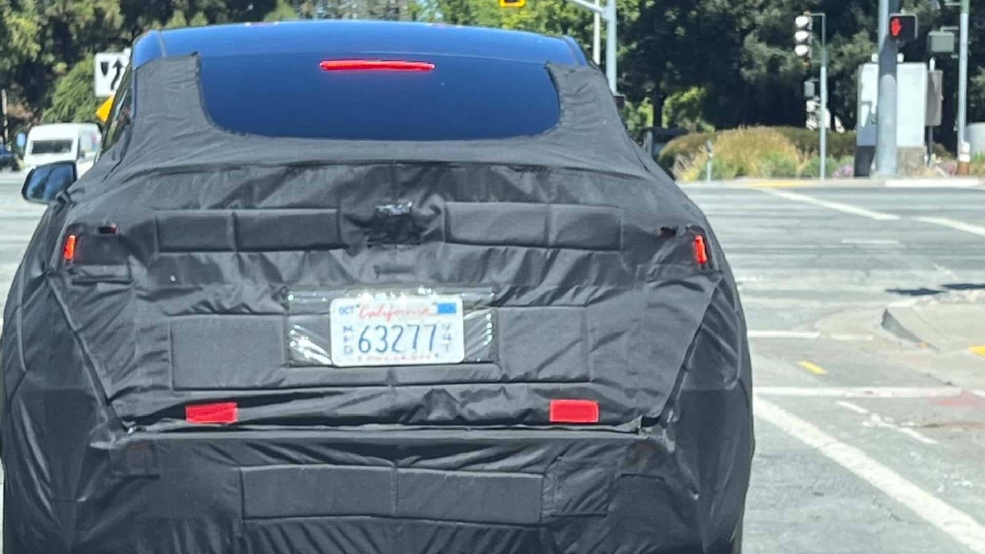 Voici à nouveau la nouvelle Tesla Model Y "Juniper"
