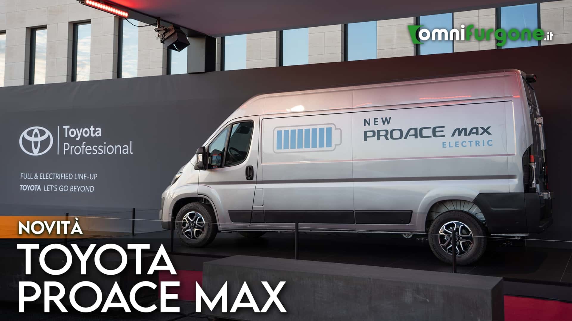 Toyota Professional, nella gamma 2024 arriva Proace Max
