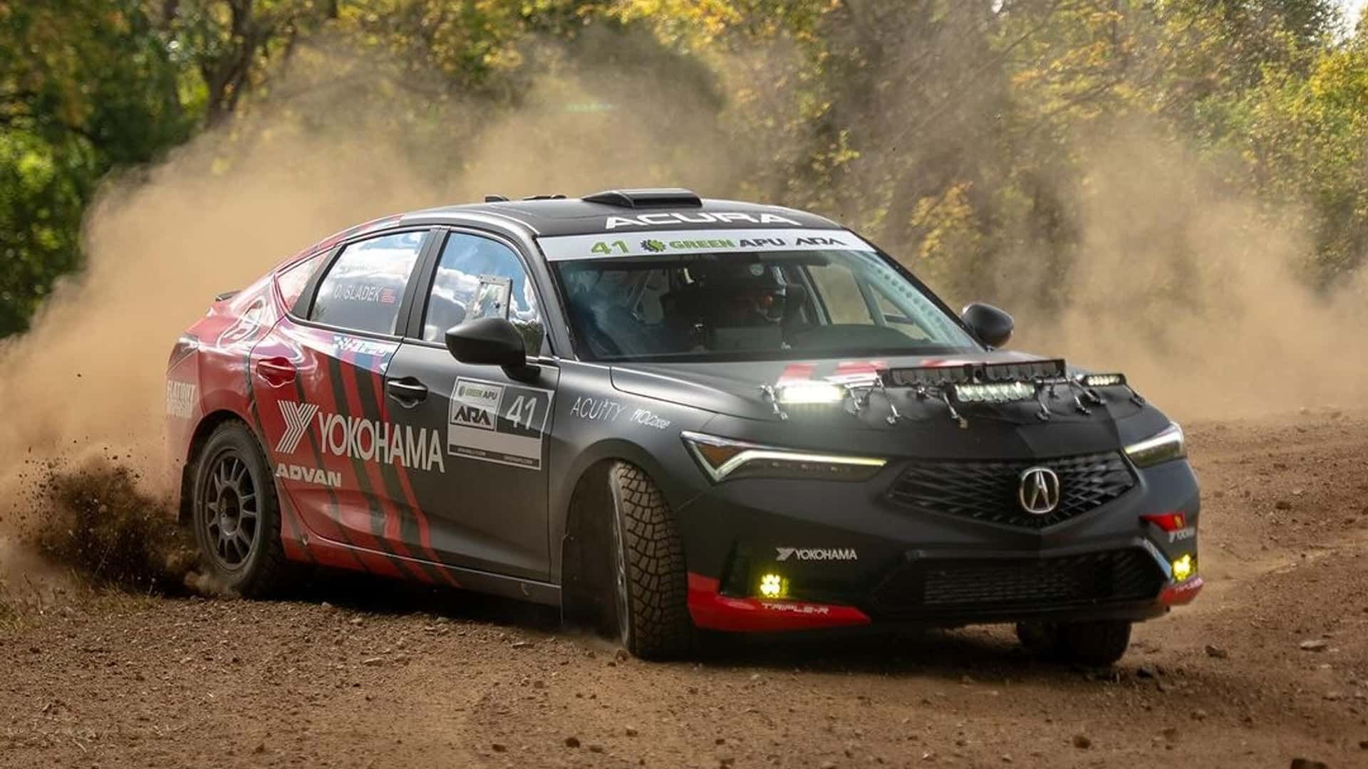 Honda of America Racing Team, yeni ralli aracını tanıttı