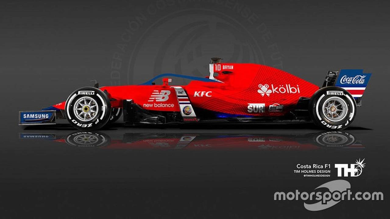 Copa do Mundo da Fórmula 1? Veja como seriam os carros de cada país